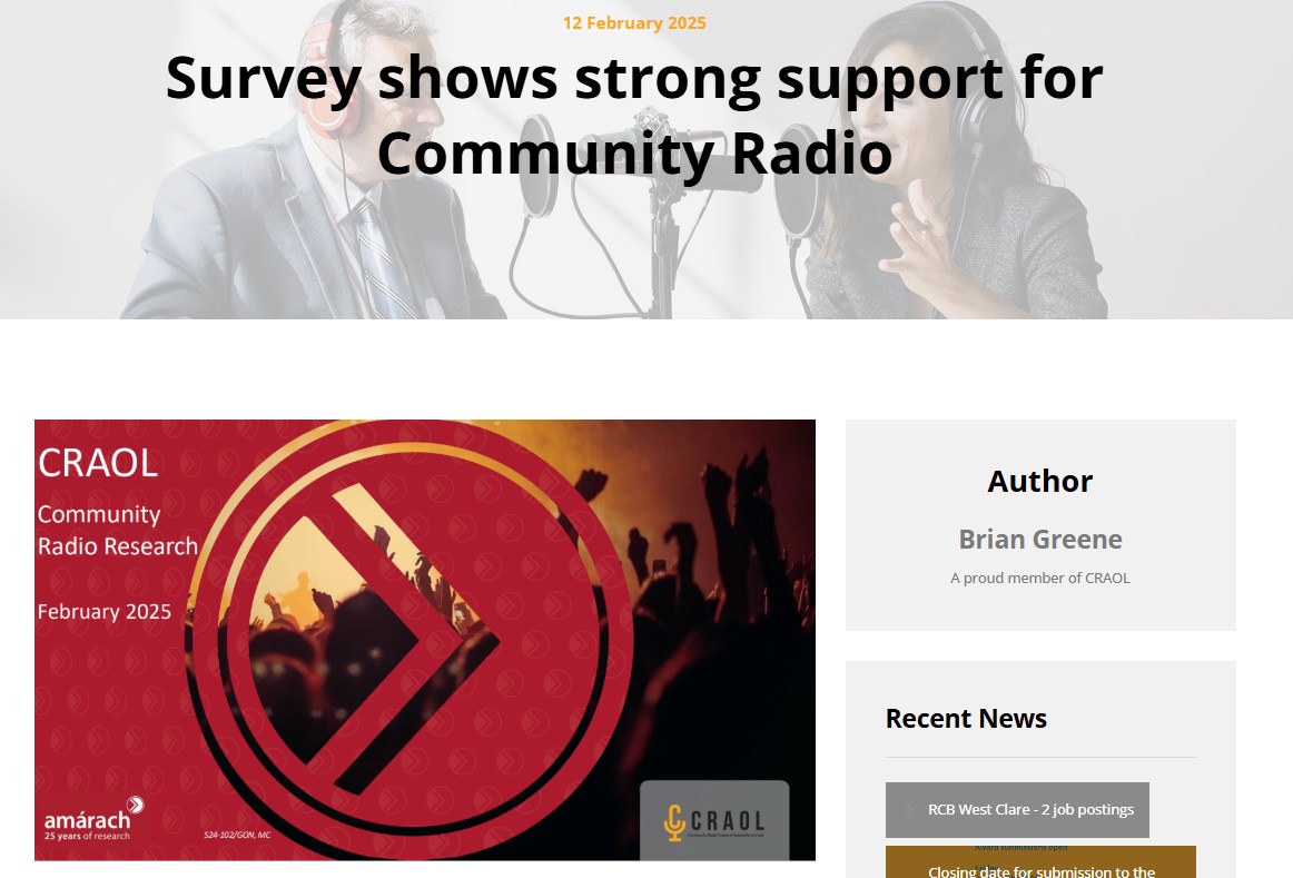 Welcoming the CRAOL Report – Community Radio’s Vital Role in Social ...